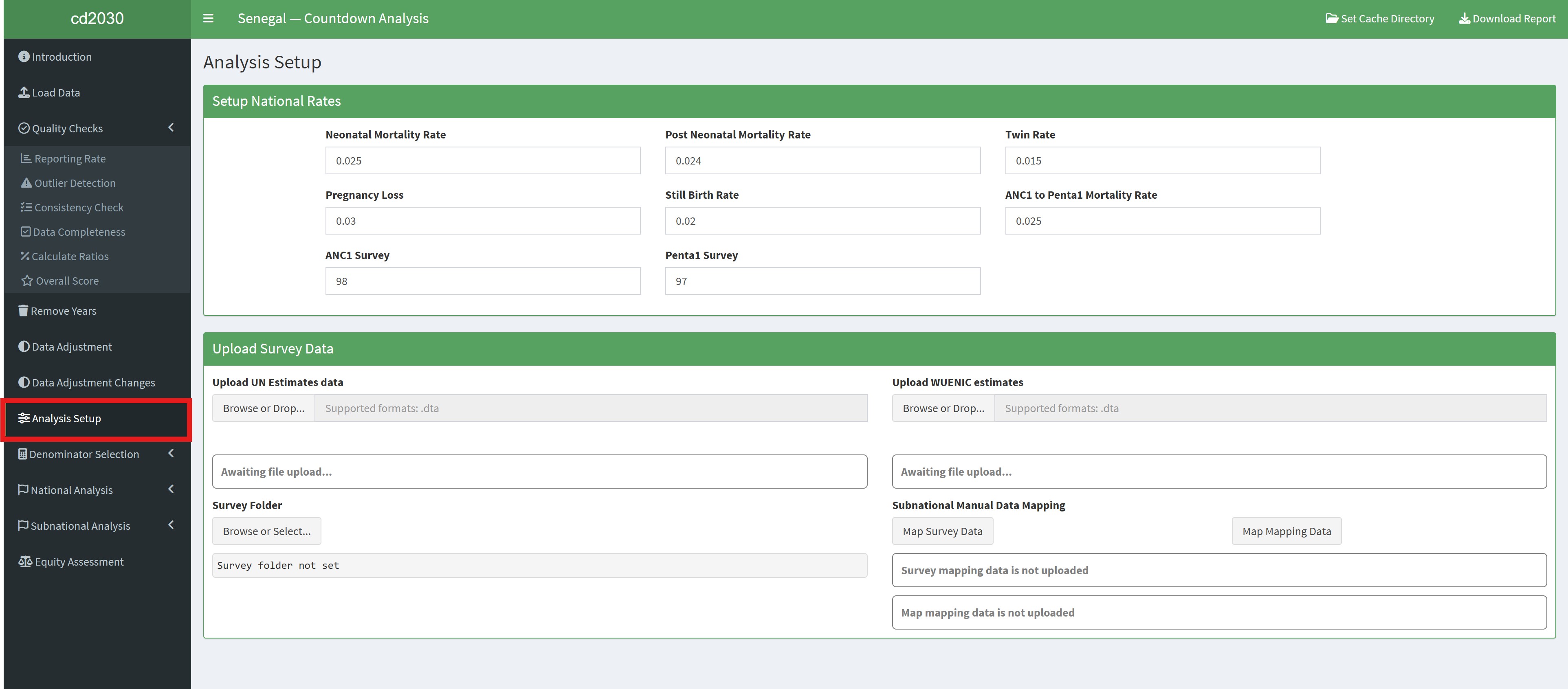 3 App Features – cd2030 User Guide